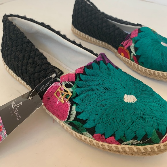 Angel Lozano | Shoes | Angel Lozano Embroidered Slipon Shoes Sz 8 Nwt ...